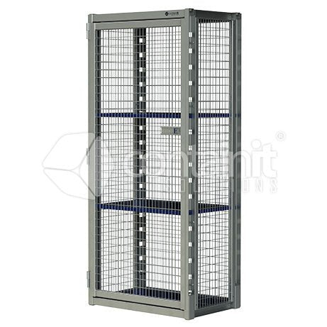 Heavy Duty Modular Mesh Locker Series – Store Above